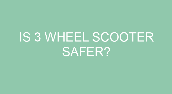 Is 3 Wheel Scooter Safer is-3-wheel-scooter-safer